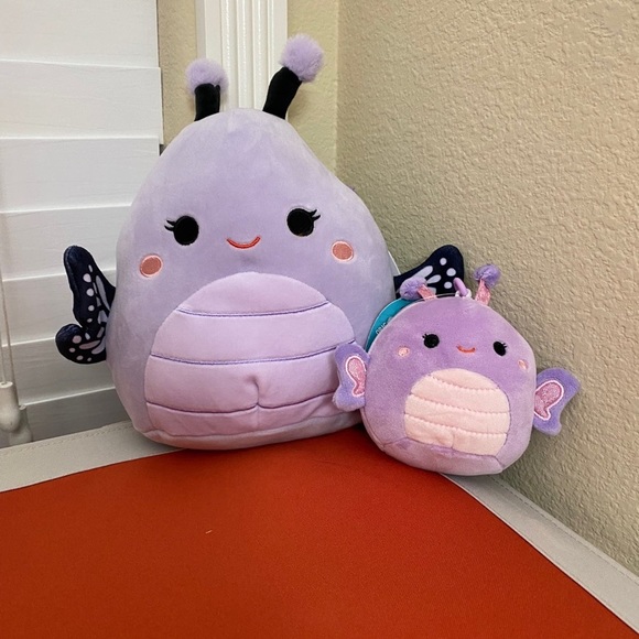 Squishmallows | Toys | Purple Butterfly Squishmallow Bundle | Poshmark